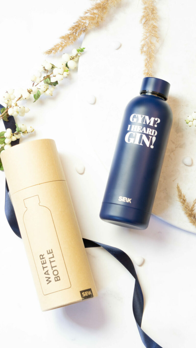 SEIK joogipudel / termospudel - Gym? I heard gin! - tumesinine 500 ml ...
